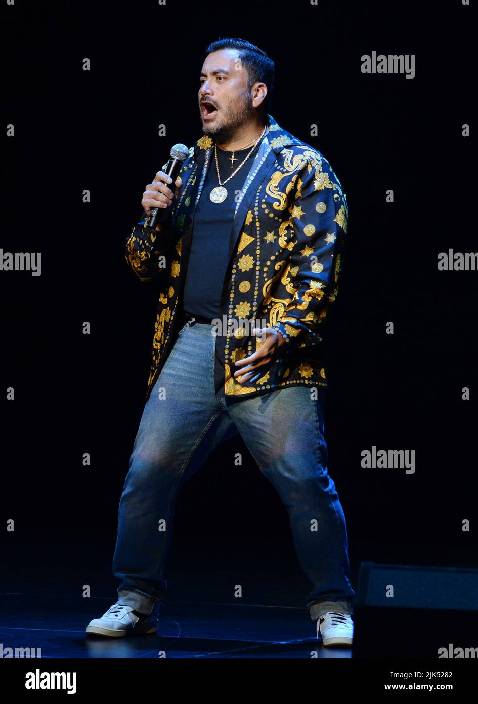 Hollywood FL, USA. 29th July, 2022. Alfred Robles performs during the ...