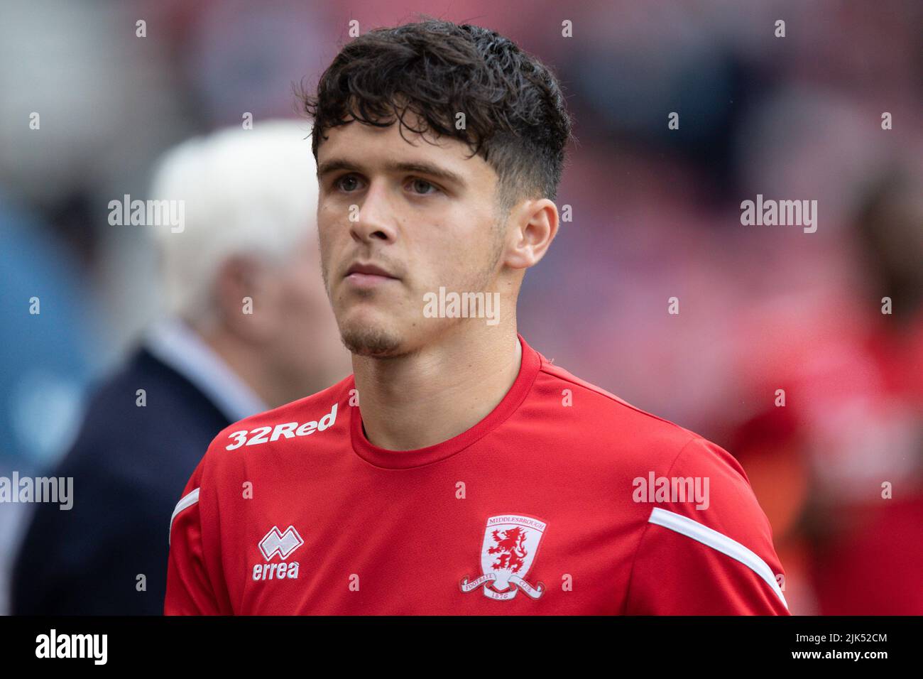 Ryan Giles #3 of Middlesbrough during the pre match warm up Stock Photo ...