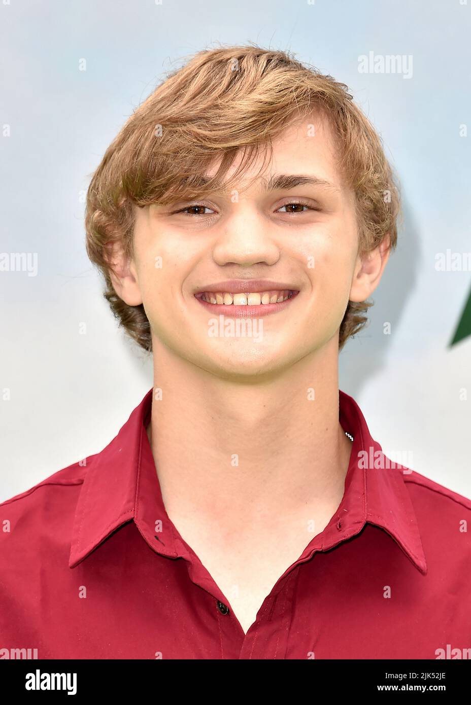 Mason McNulty walking on the red carpet at the global premiere of the ...