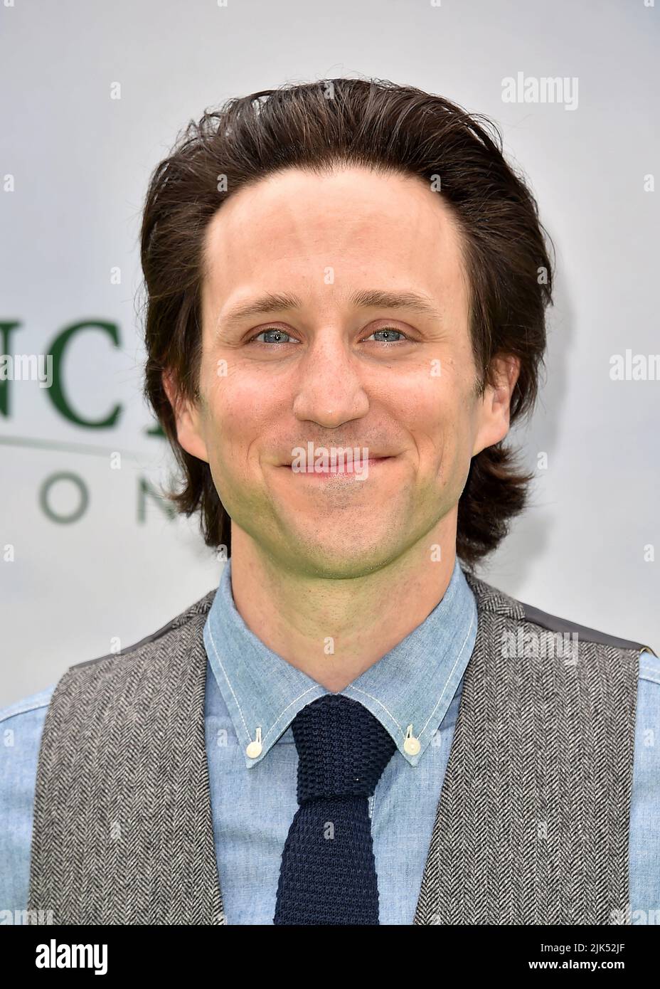 Josh Sundquist walking on the red carpet at the global premiere of the ...