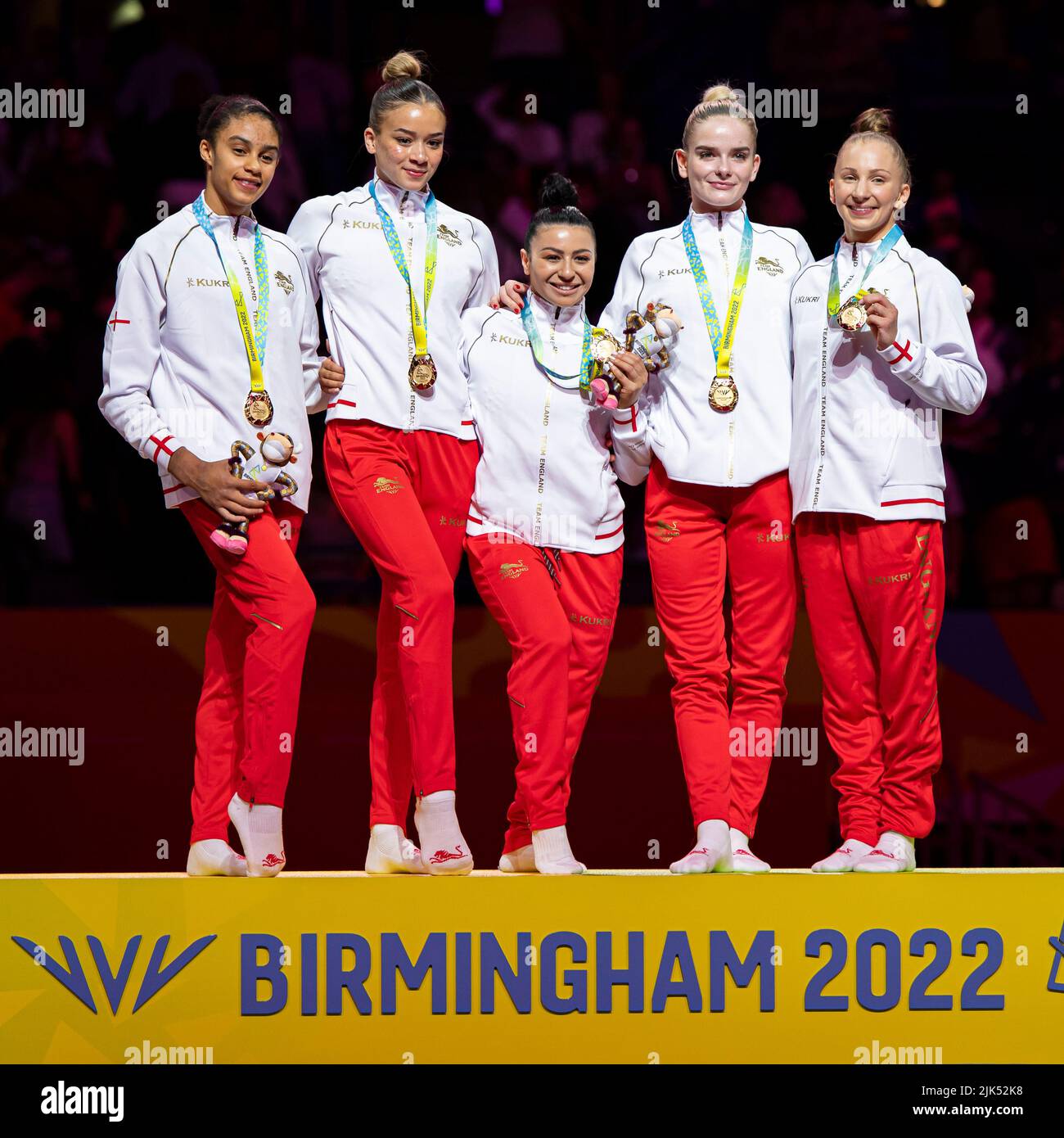 BIRMINGHAM, UNITED KINGDOM. 30th Jul, 2022. Team England (ACHAMPONG ...