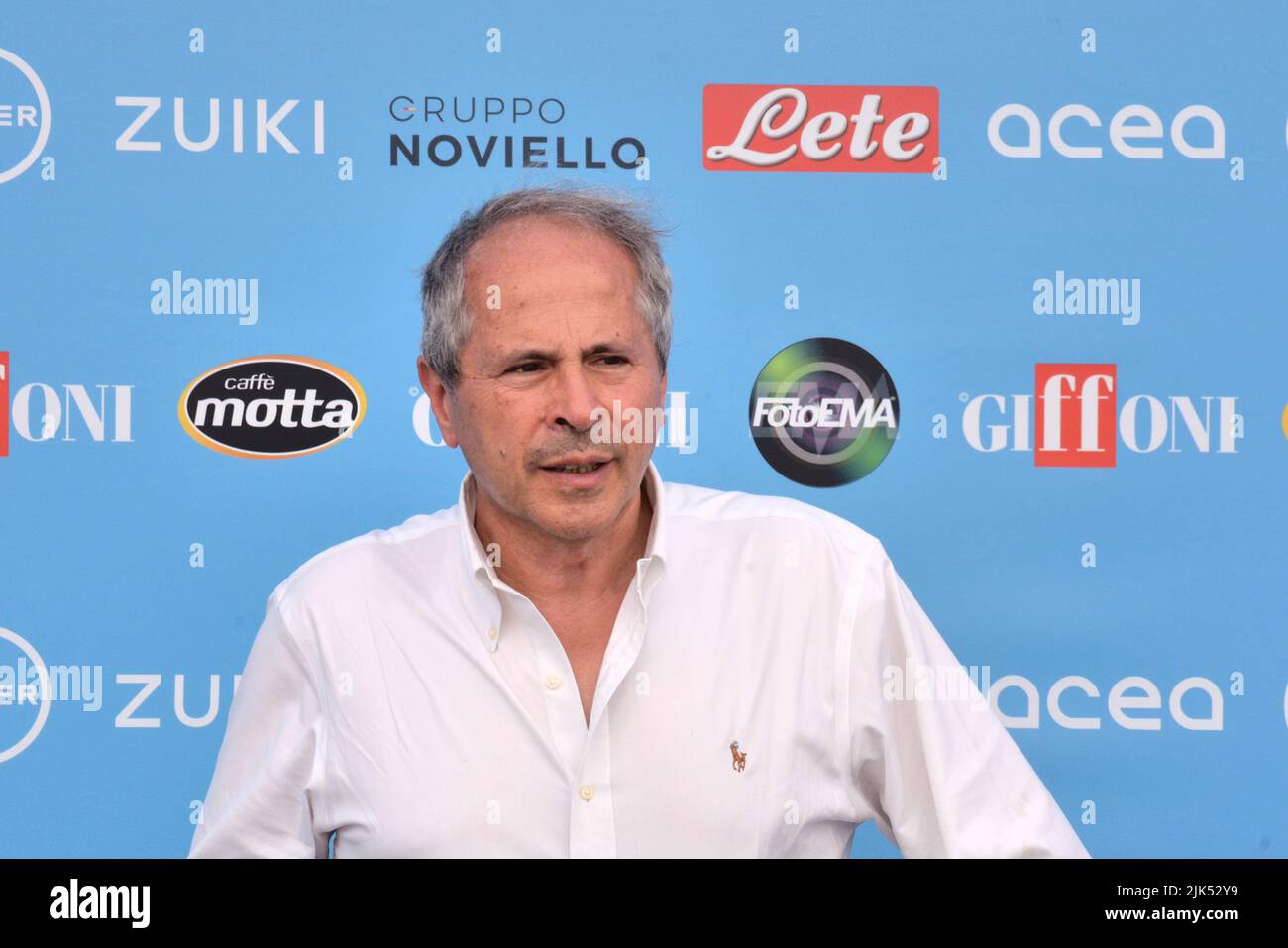 Piero De Luca at Giffoni Film Festival 2022 in Giffoni Valle Piana ...
