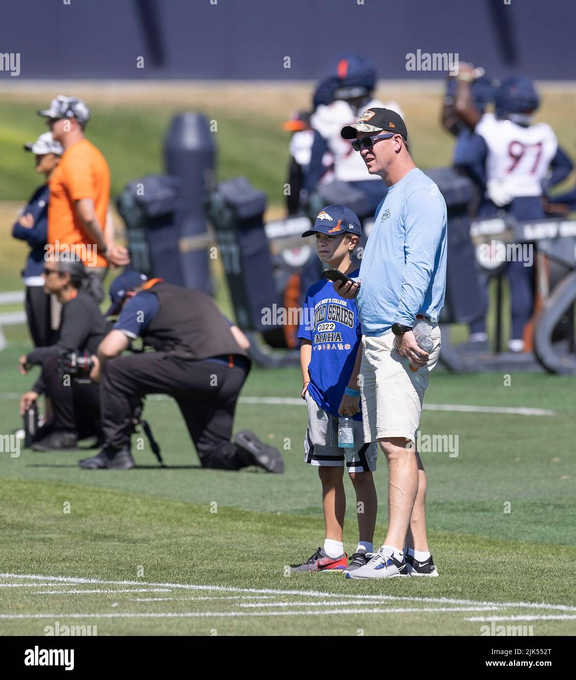 Englewood, Colorado, USA. 29th July, 2022. Ex Denver Broncos QB PAYTON ...