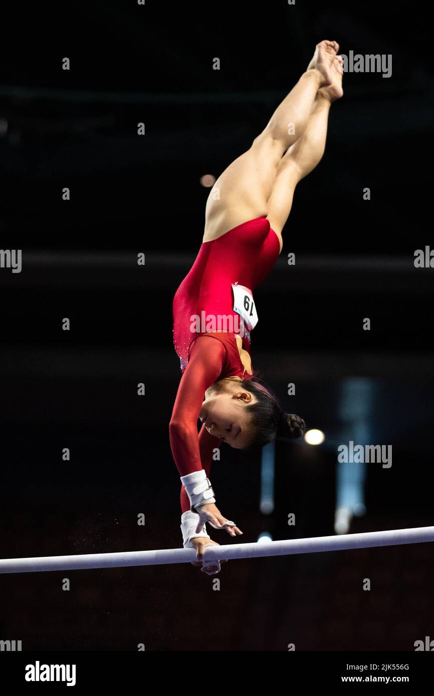 July 30, 2022: Jayla Hang of Pacific Reign competes during the 2022 U.S ...