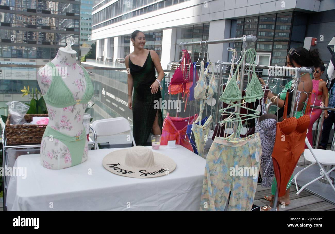 New York, USA. 30th July, 2022. (NEW) New York Swim Week (NYSW22) July ...