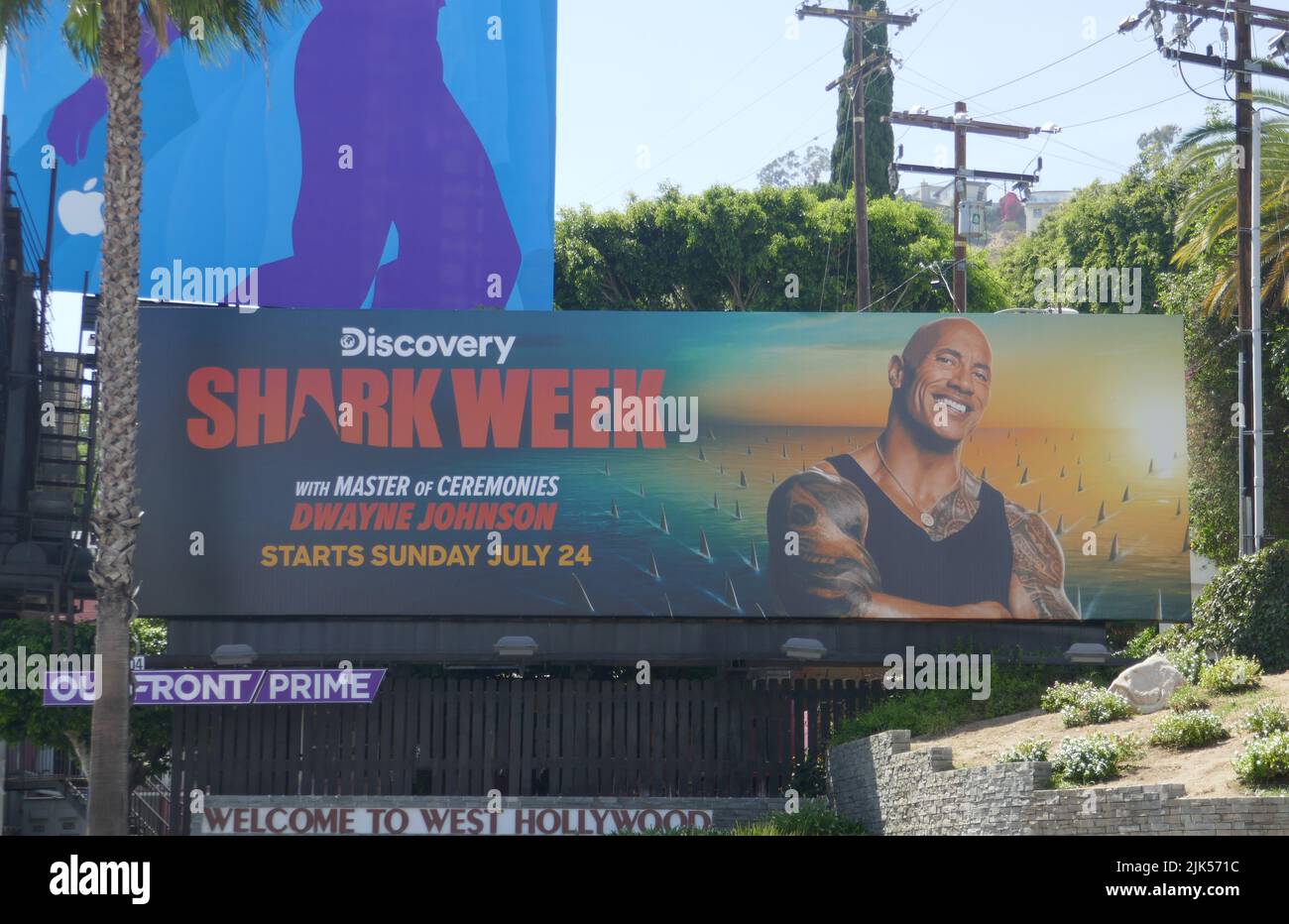 Los Angeles, California, USA 22nd July 2022 Discovery Shark Week with ...