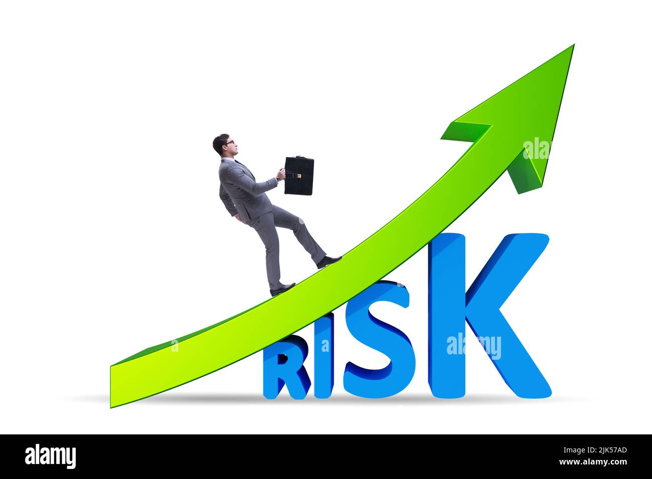 Risk increase concept in the management Stock Photo - Alamy
