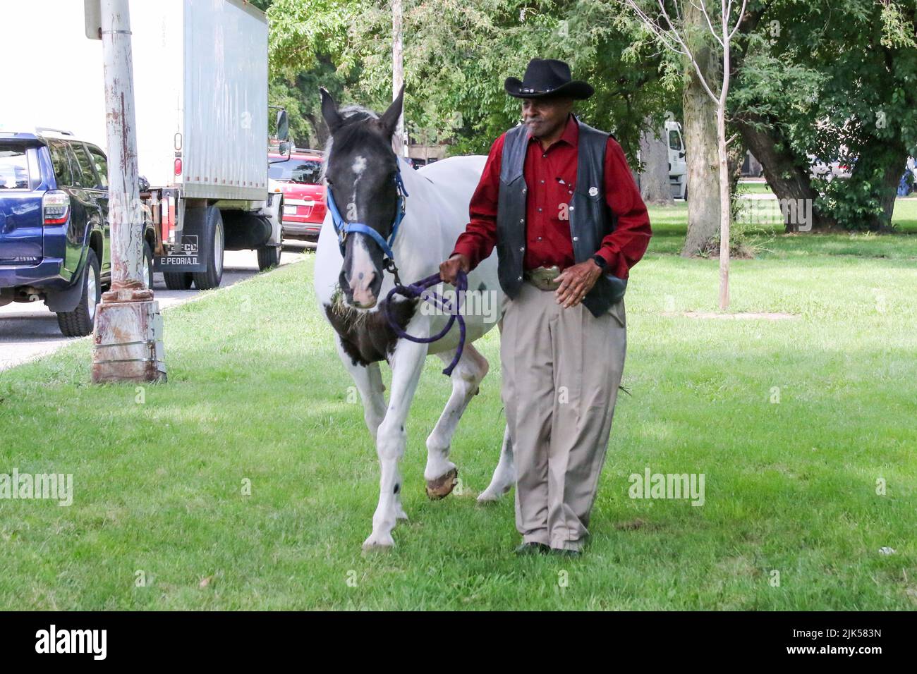 Riders show up for the 33rd annual High Noon Ride in Washington Park ...