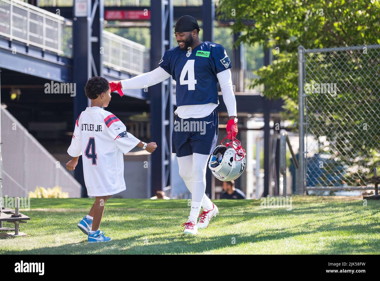 Gillette Stadium. 30th July, 2022. MA, USA; New England Patriots ...