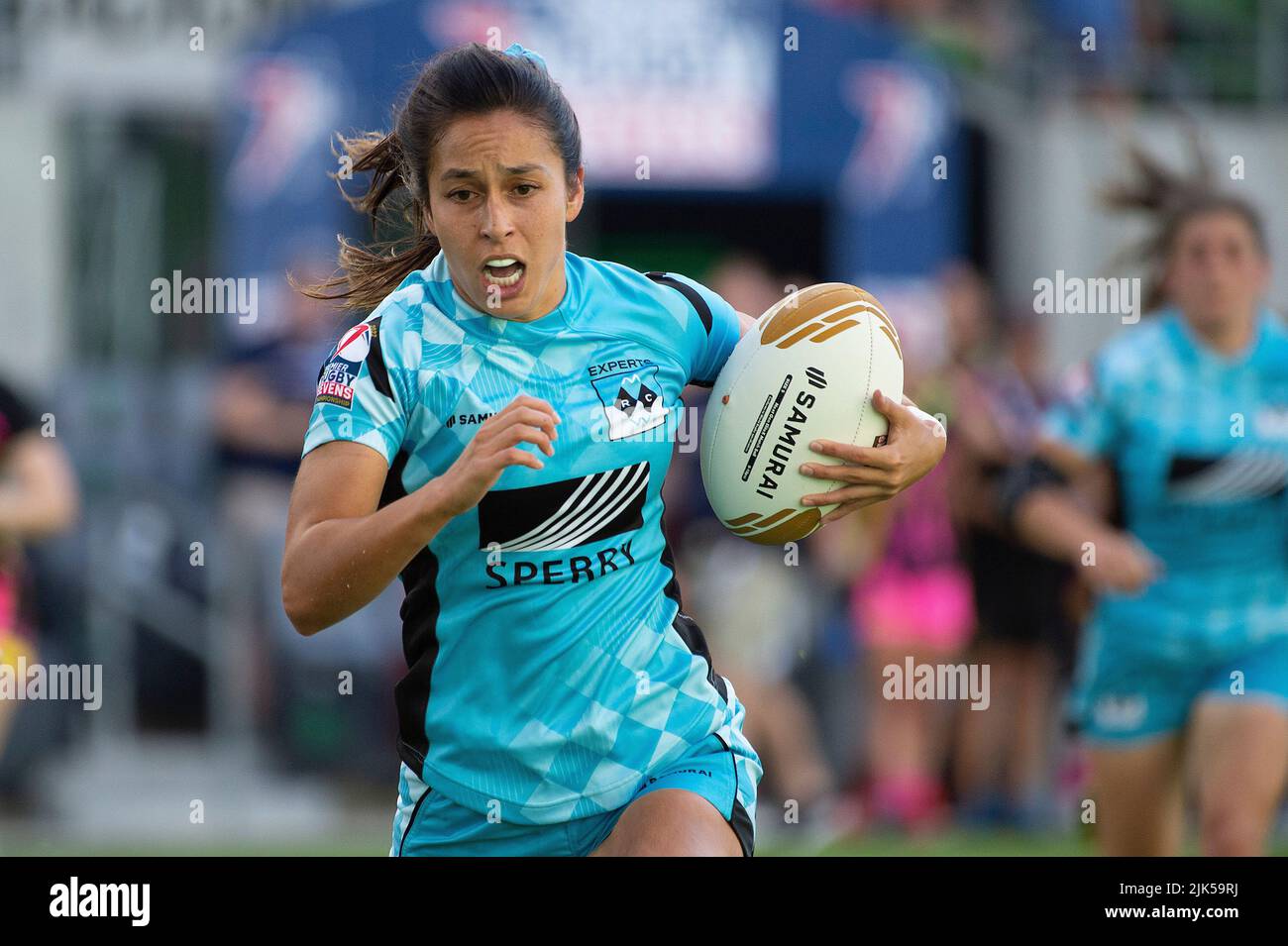 July 30, 2022: Experts Rugby player Nikki Kenyon (5) in action against ...