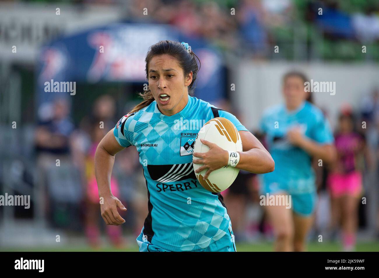 July 30, 2022: Experts Rugby player Nikki Kenyon (5) in action against ...