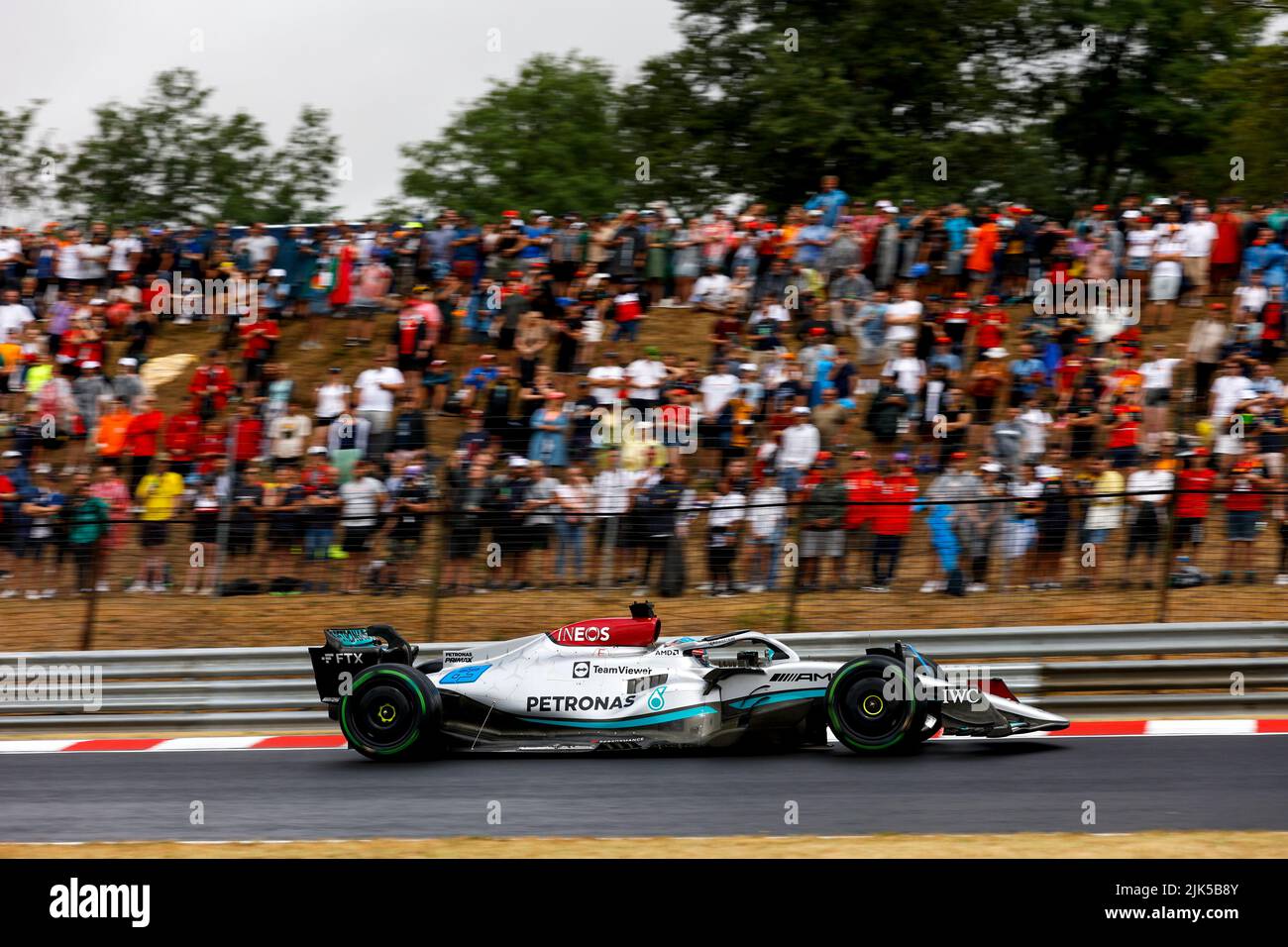 Budapest, Hungary. 30th July, 2022. #63 George Russell (GBR, Mercedes ...