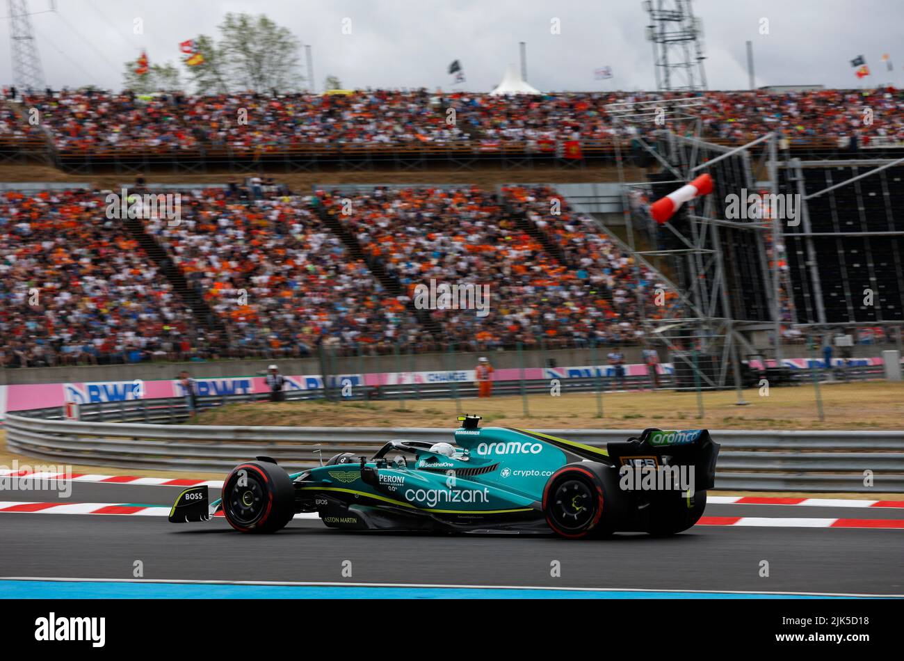 Budapest, Hungary. 30th July, 2022. #5 Sebastian Vettel (DEU, Aston ...