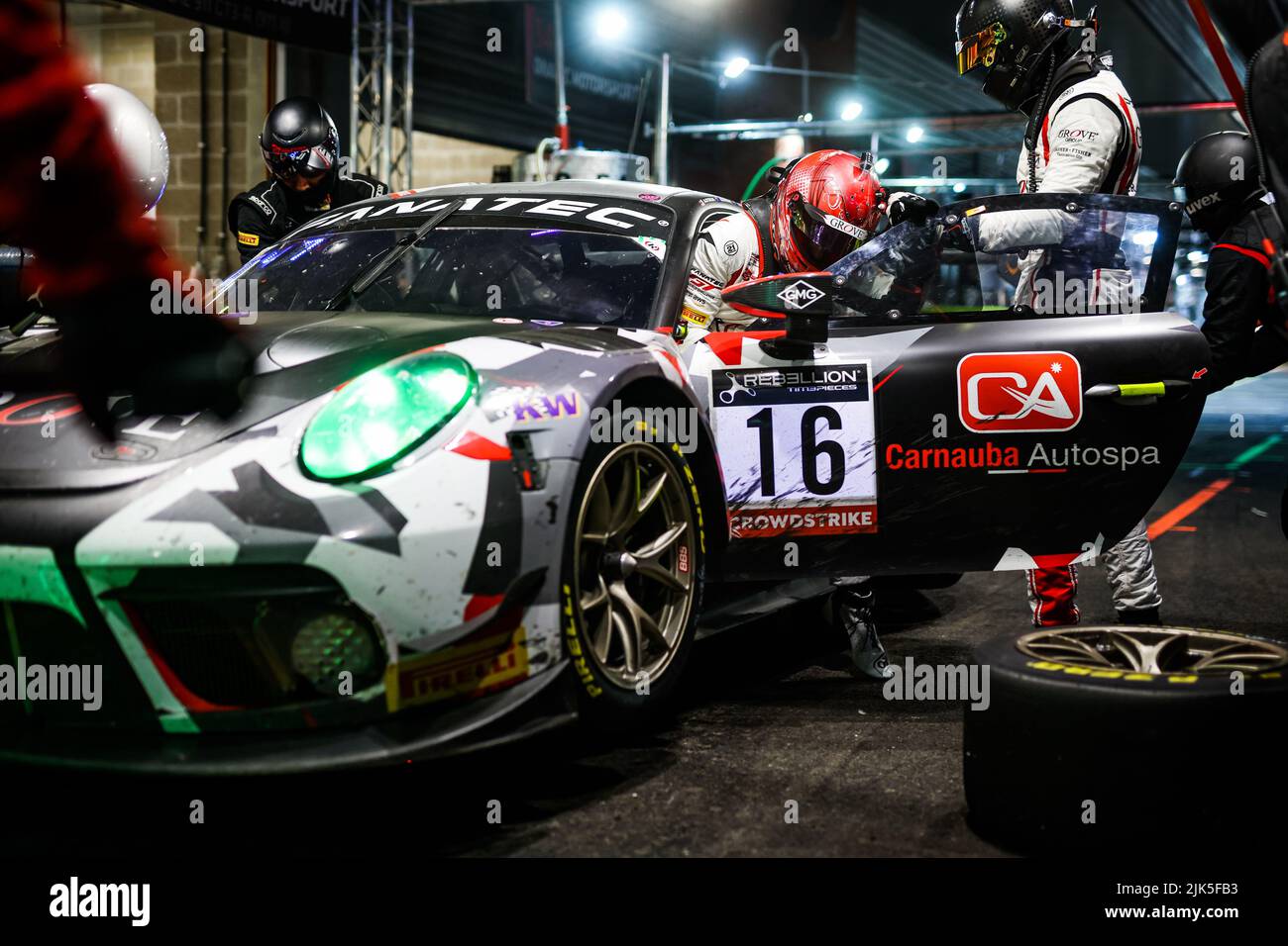 16 Earl Bamber Motorsport, Porsche 911 GT3-R of Adrian D'SILVA, Brenton ...