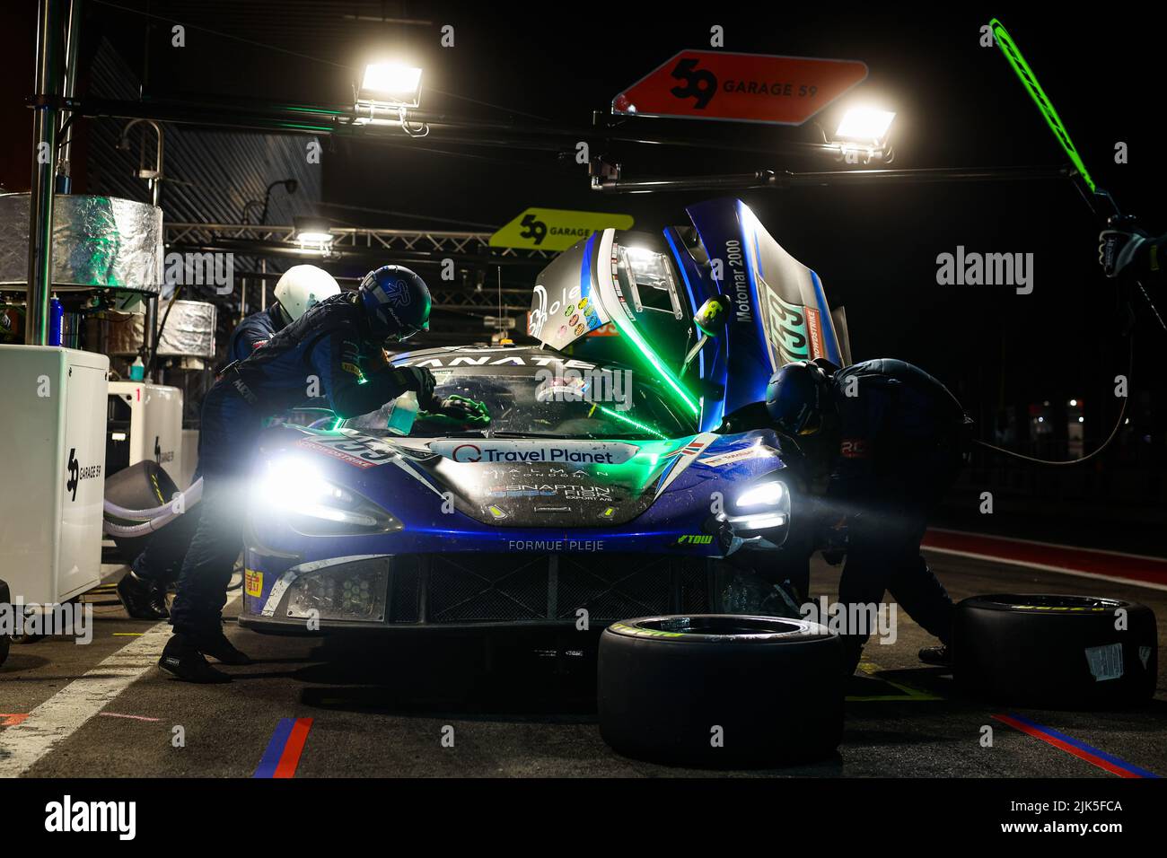 159 Garage 59, McLaren 720 S GT3 of Ethan SIMIONI, Manuel MALDONADO ...