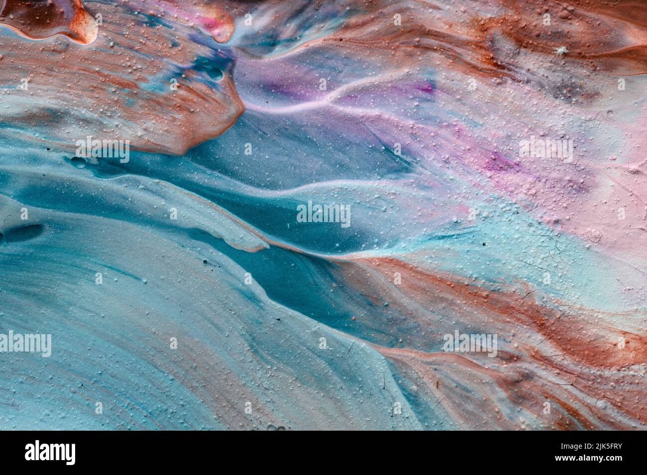 Abstract art background. Hand drawn gouache painting. Color texture ...