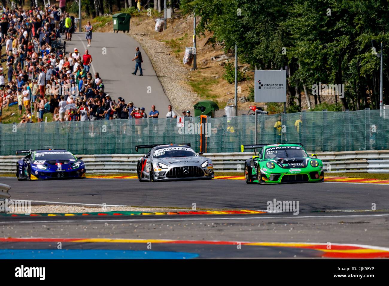 54 Dinamic Motorsport, Porsche 911 GT3-R of Klaus BACHLER, Come LEDOGAR, Matteo CAIROLI, in ...