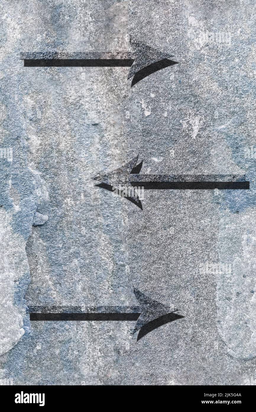 L shaped arrow hi-res stock photography and images - Alamy