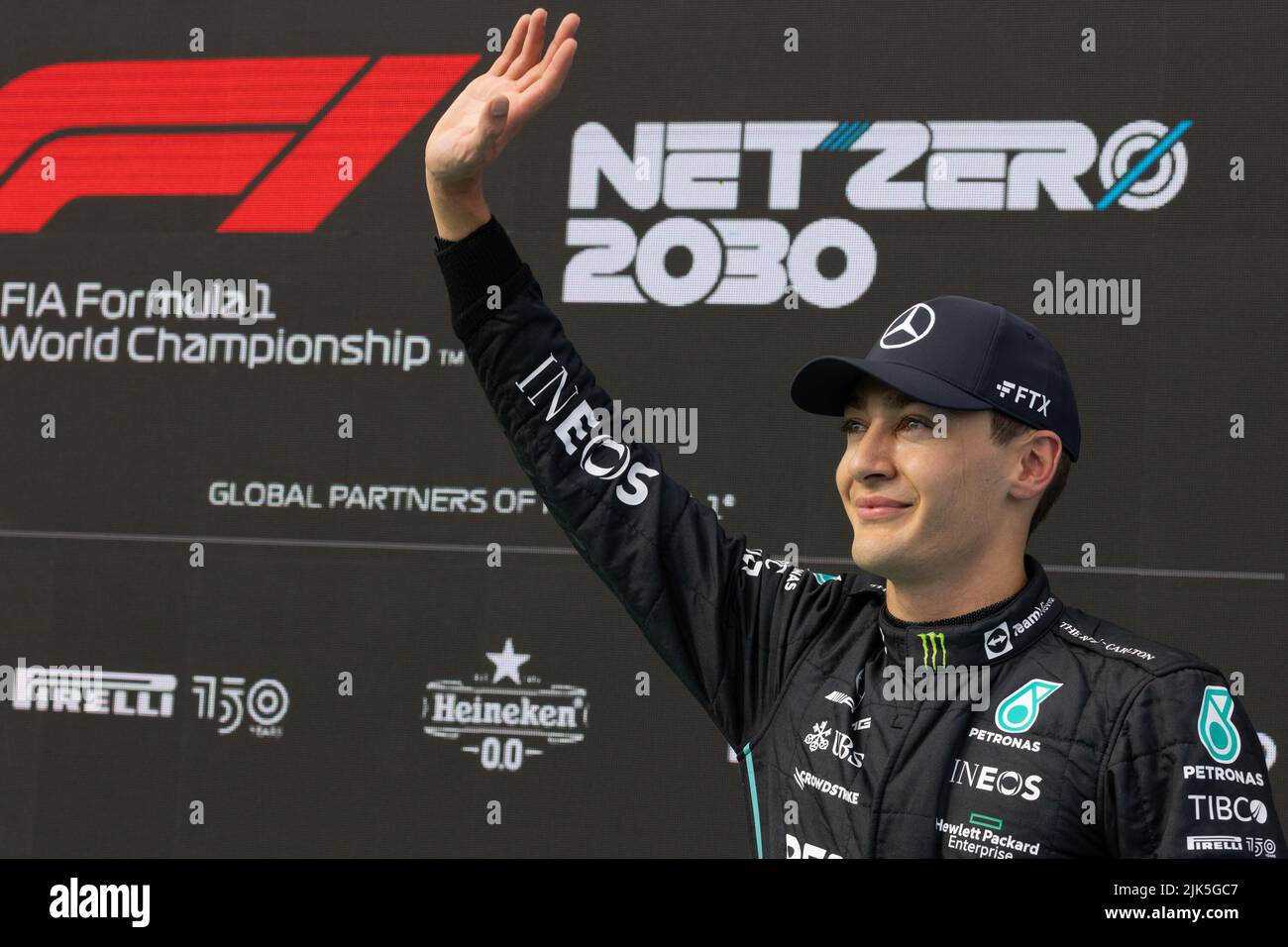 George russell 2022 hungary hi-res stock photography and images - Alamy