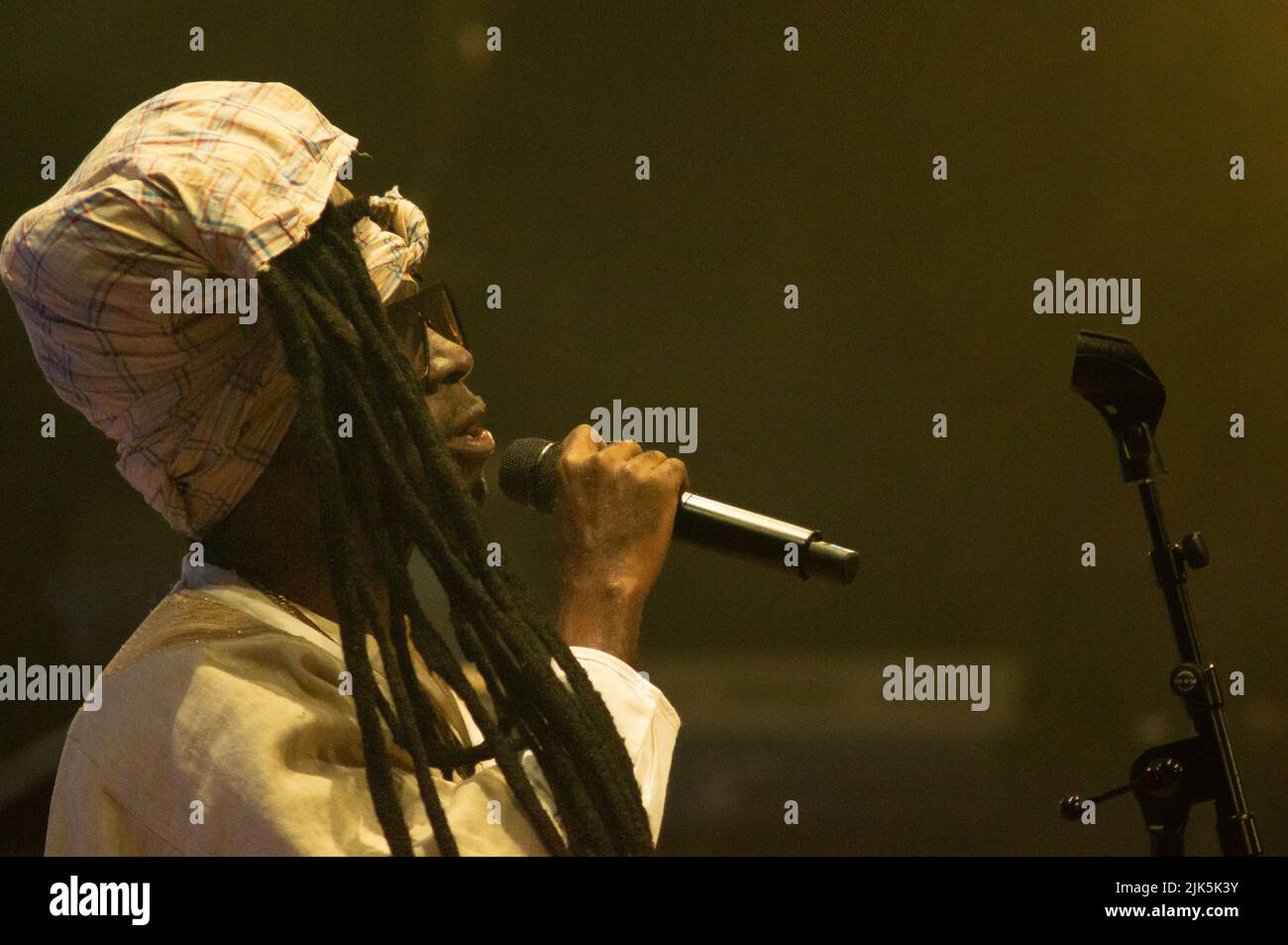 London, UK. 30th July, 2022. Kojo Antwi, Ghana's Mr Music Man, Makes ...