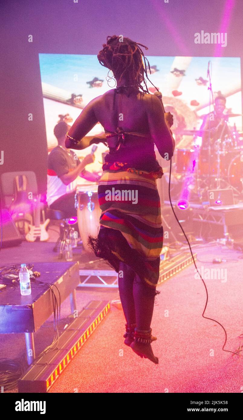 London, UK. 30th July, 2022. Kojo Antwi, Ghana's Mr Music Man, Makes ...