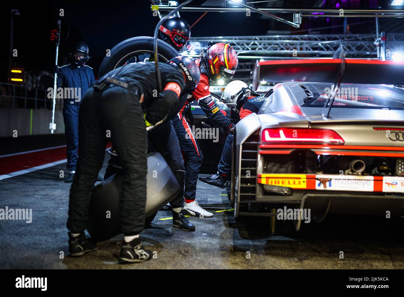 July 30, 2022, Rome, Belgium: ZUG Marius, Attempto Racing, Audi R8 LMS ...