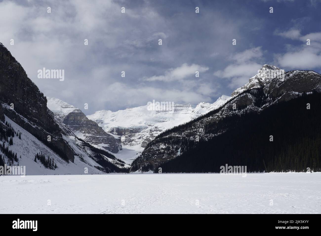 Victoria Glacier and Lake Louise, Alberta, Canada Stock Photo - Alamy