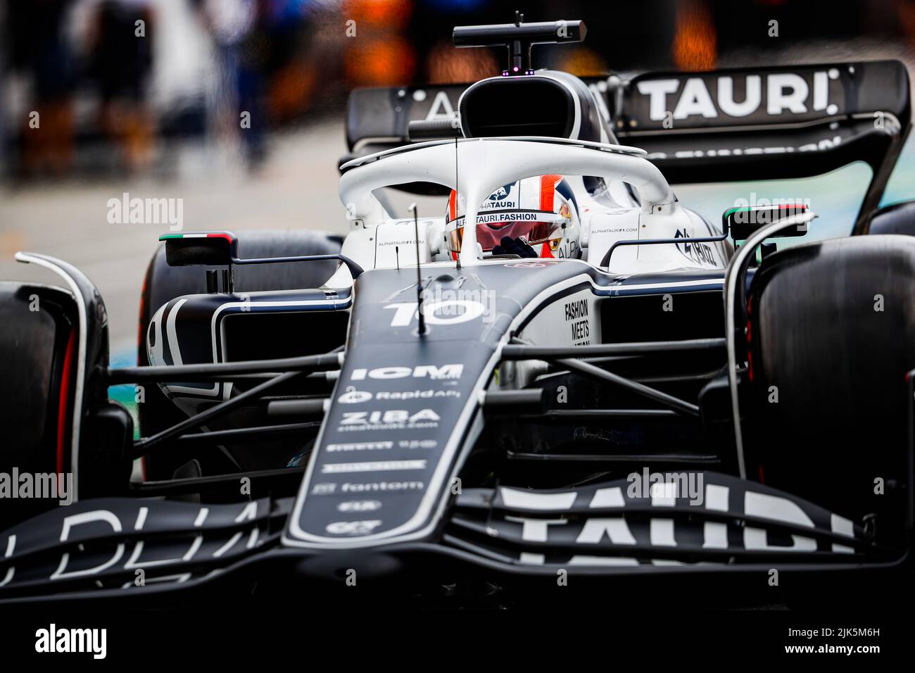 July 30, 2022, Rome, Hungary: 10 GASLY Pierre (fra), Scuderia AlphaTauri AT03, action during the ...