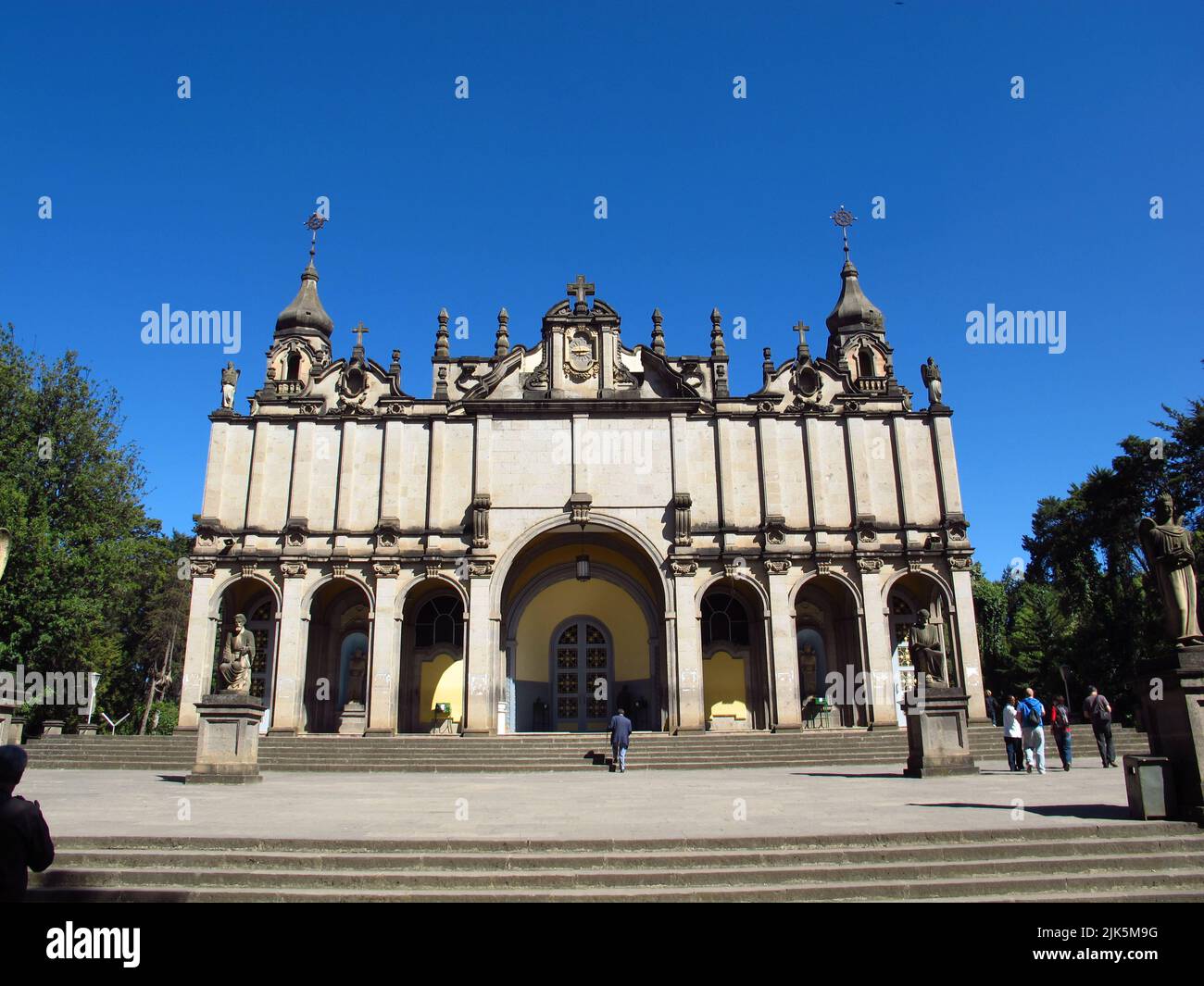 The church in Addis Ababa, Ethiopia Stock Photo - Alamy
