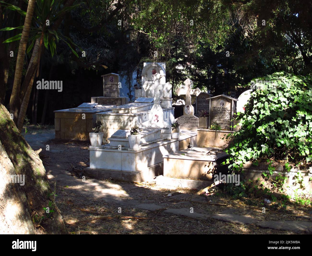 The cemetery in Addis Ababa, Ethiopia Stock Photo - Alamy