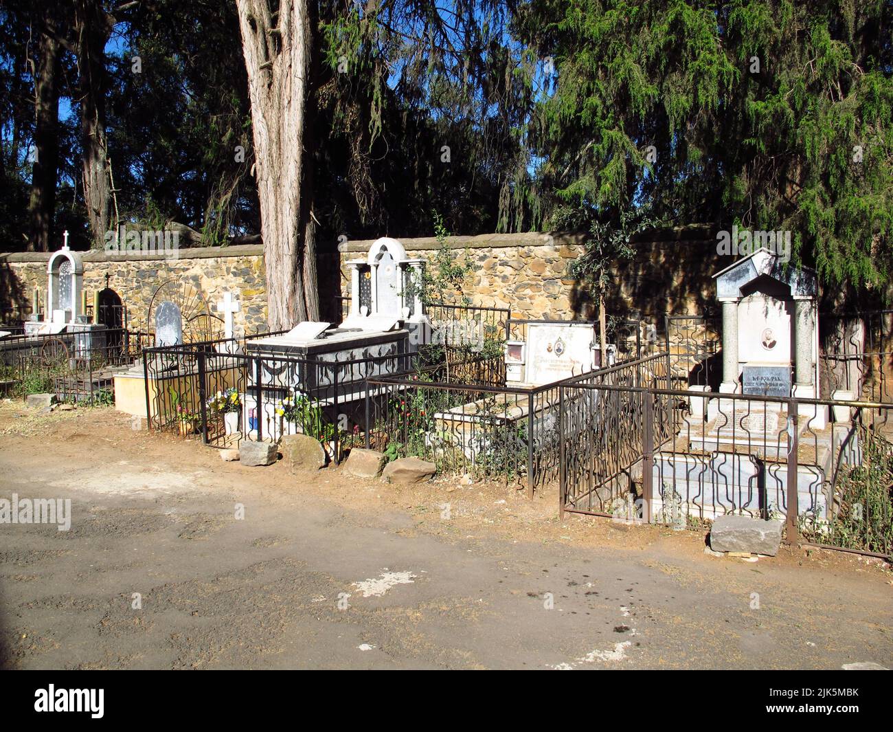 The cemetery in Addis Ababa, Ethiopia Stock Photo - Alamy