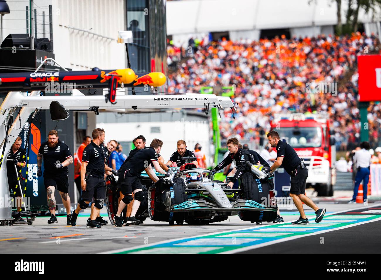 July 30, 2022, Rome, Hungary: 63 RUSSELL George (gbr), Mercedes AMG F1 ...