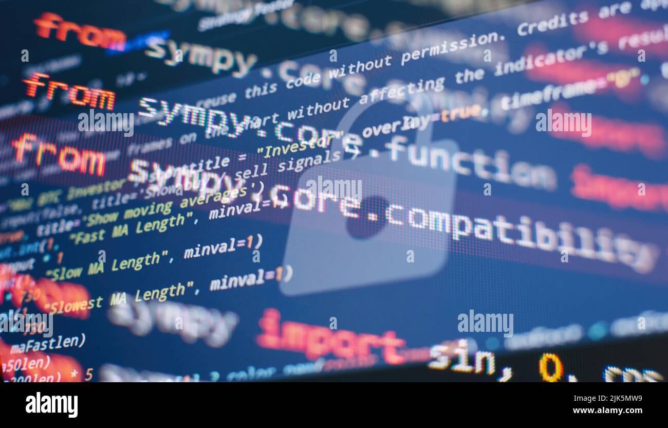 It Business Python Code Computer Screen Mobile Application Design