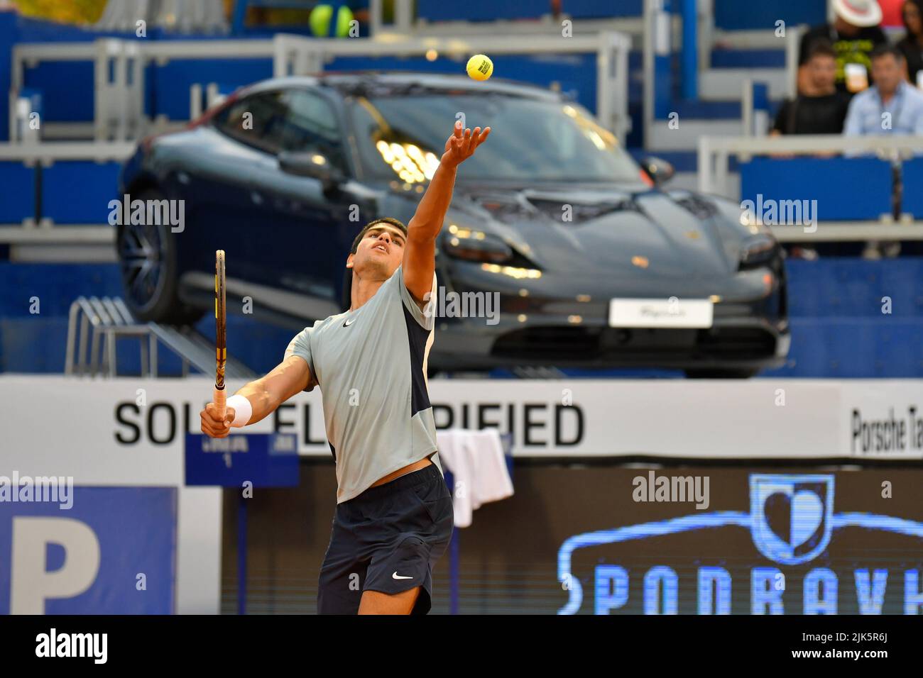 Carlos Alcarez (ES) during the Tennis Internationals ATP Croatia Open ...