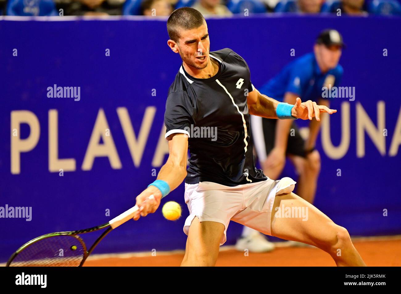 F. Agamennone (IT) during the Tennis Internationals ATP Croatia Open ...