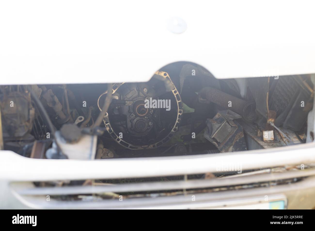elements of a broken car Stock Photo - Alamy