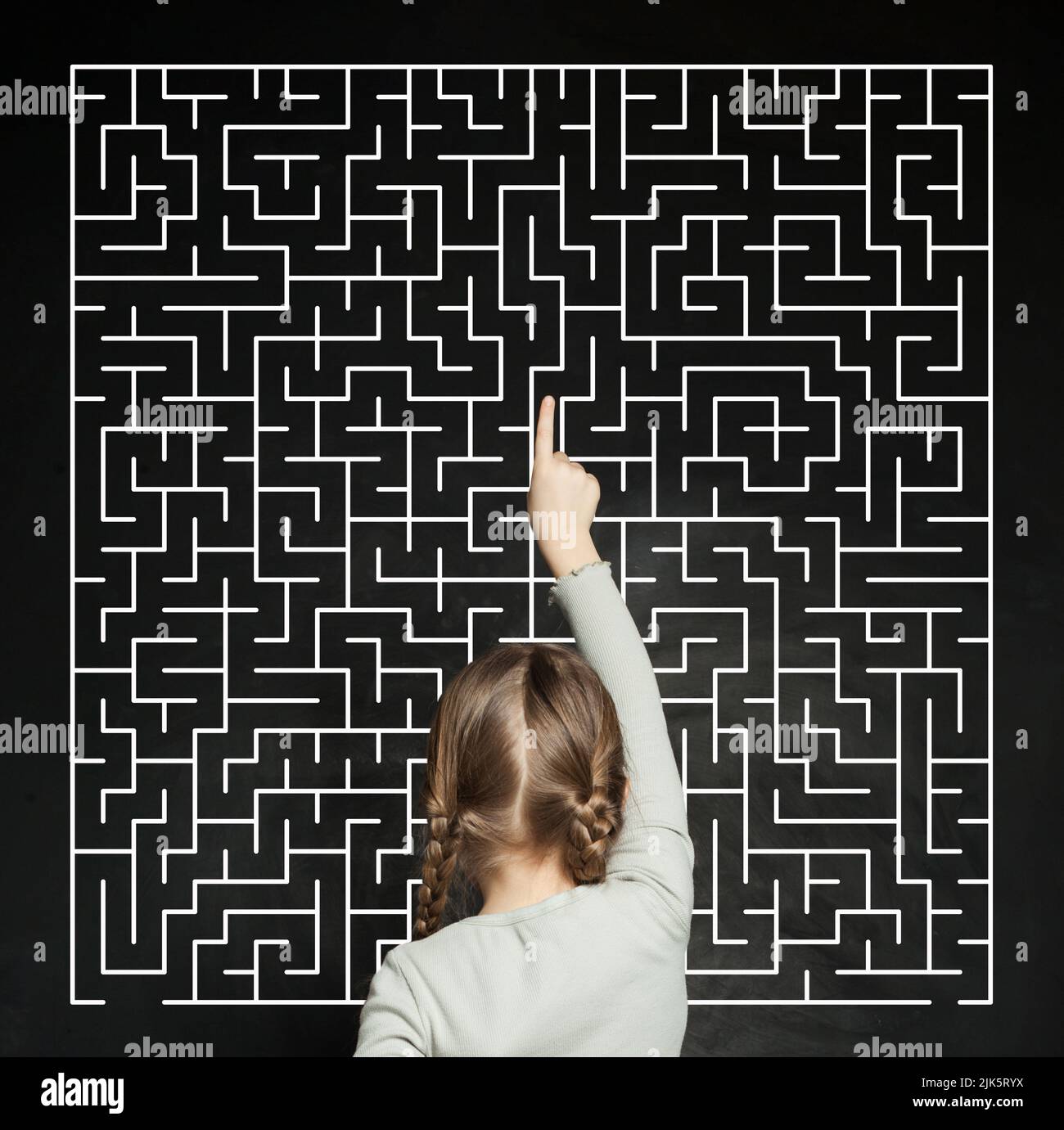 Out of the maze hi-res stock photography and images - Alamy