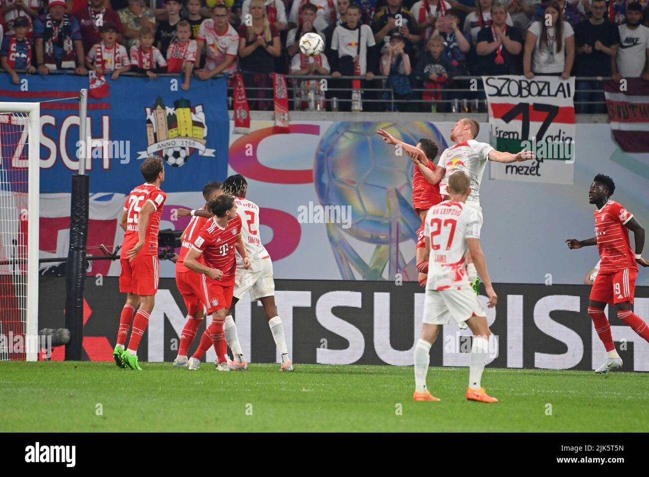 Marcel HALSTENBERG (L, 2.re), heads the ball the goal to 1-3, header ...