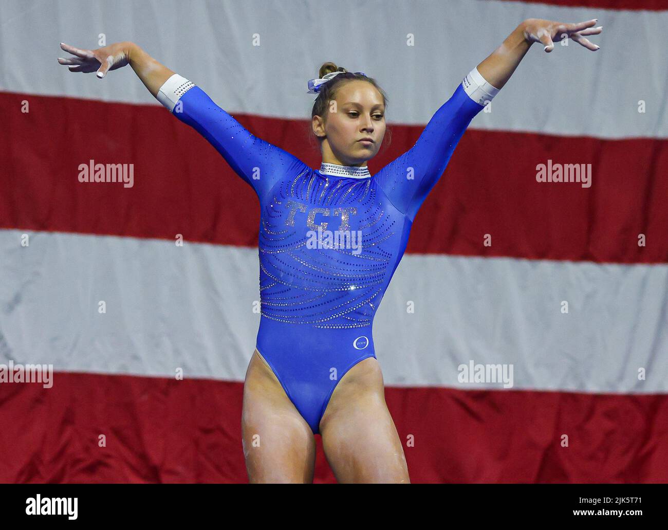 July 29, 2022: Katelyn Rosen of Twin City Twisters competes on the ...