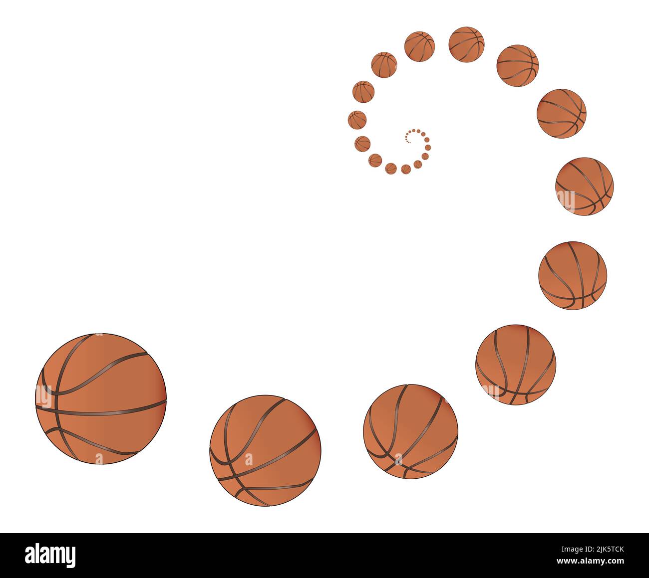 Bouncing Basketball Clip Art