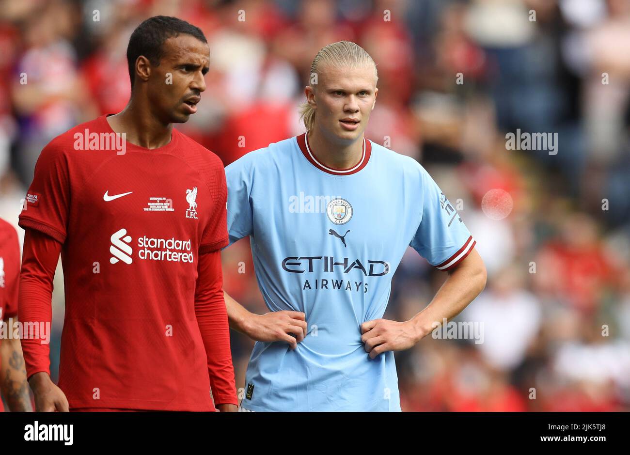 Manchester city community shield 2022 hi-res stock photography and ...