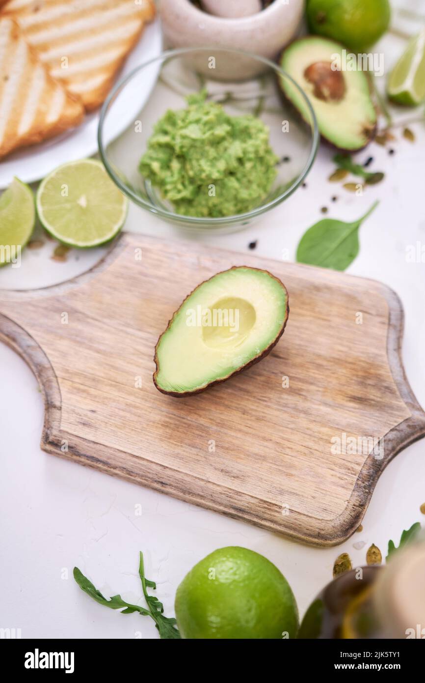 Mashed avocados hi-res stock photography and images - Alamy