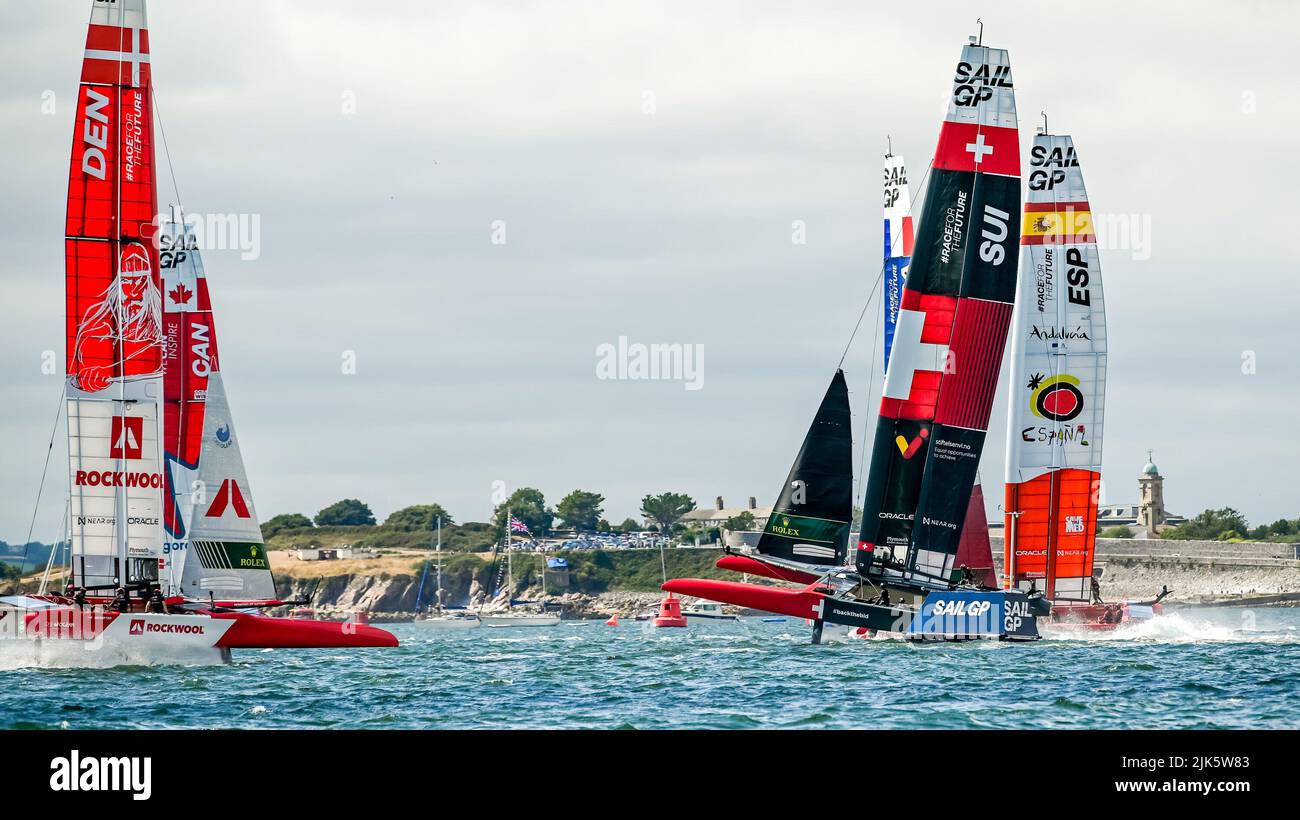 Denmark sailgp team hi-res stock photography and images - Alamy