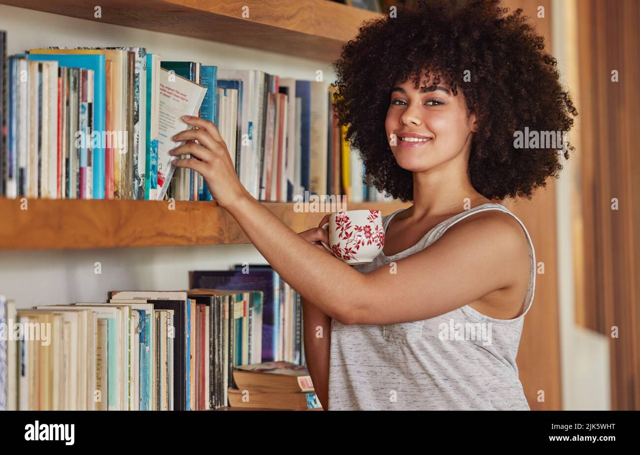 Summon me for glory. Portrait of an attractive young woman browsing a ...