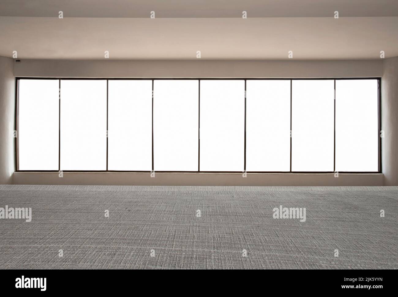 Front view modern empty office interior Stock Photo - Alamy