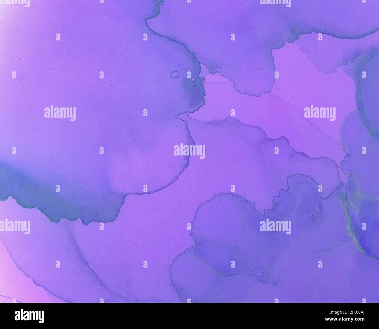 Ethereal Water Pattern. Liquid Ink Wave Background. Lilac Abstract Drop ...