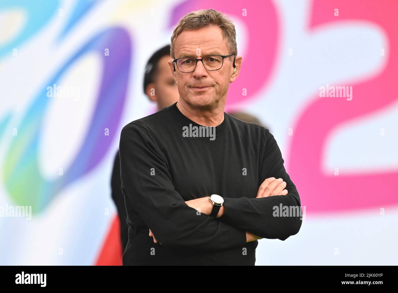 Leipzig, Deutschland. 30th July, 2022. Ralf RANGNICK, single image, cut ...
