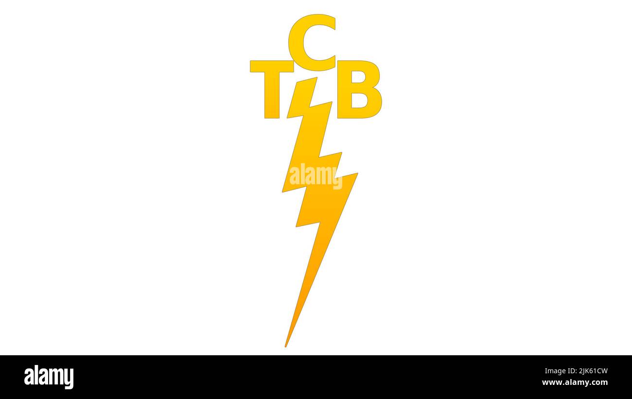 TCB Thunder - Symbol Stock Photo - Alamy