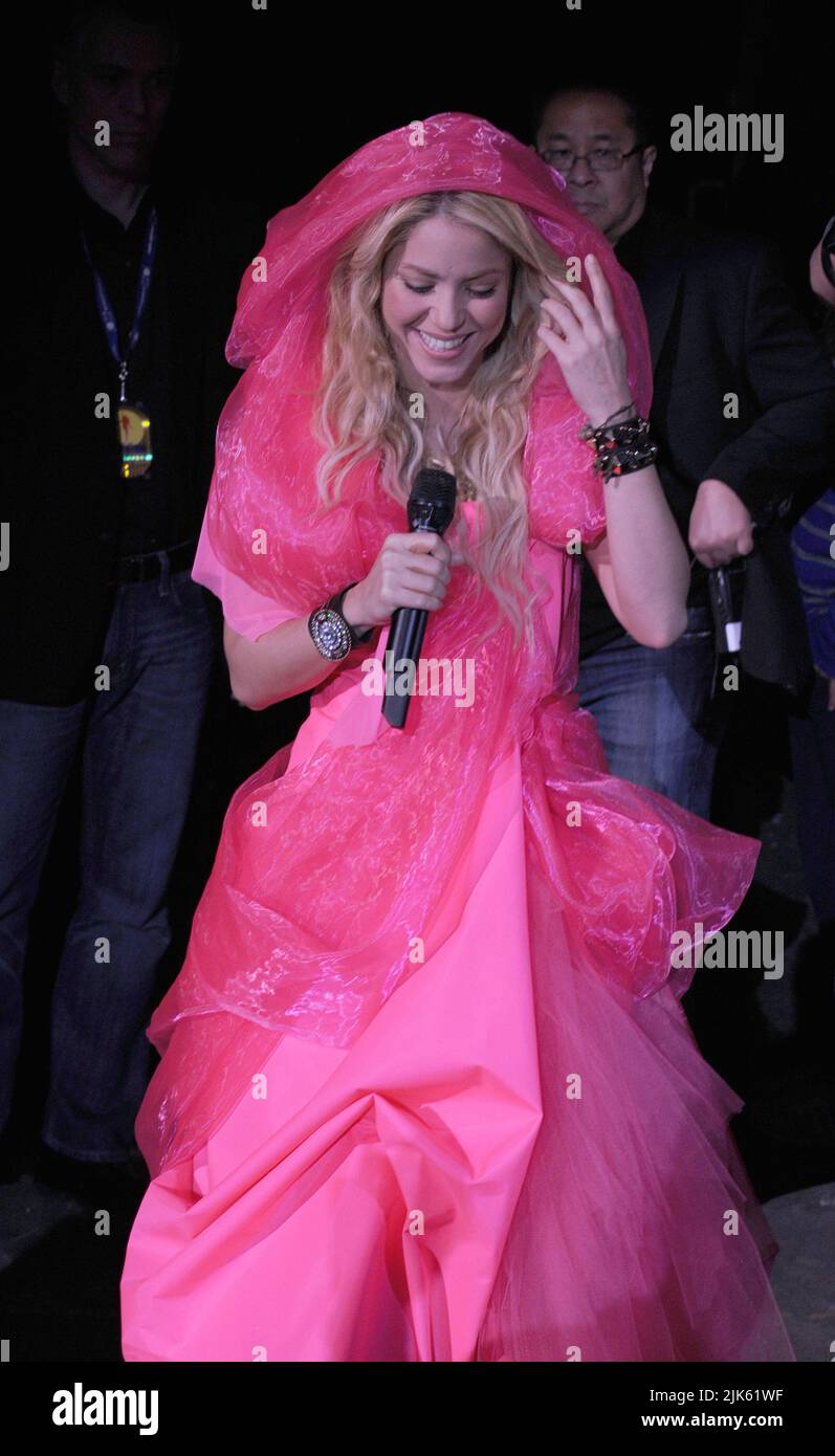 Shakira isabel mebarak ripolli hi-res stock photography and images - Alamy