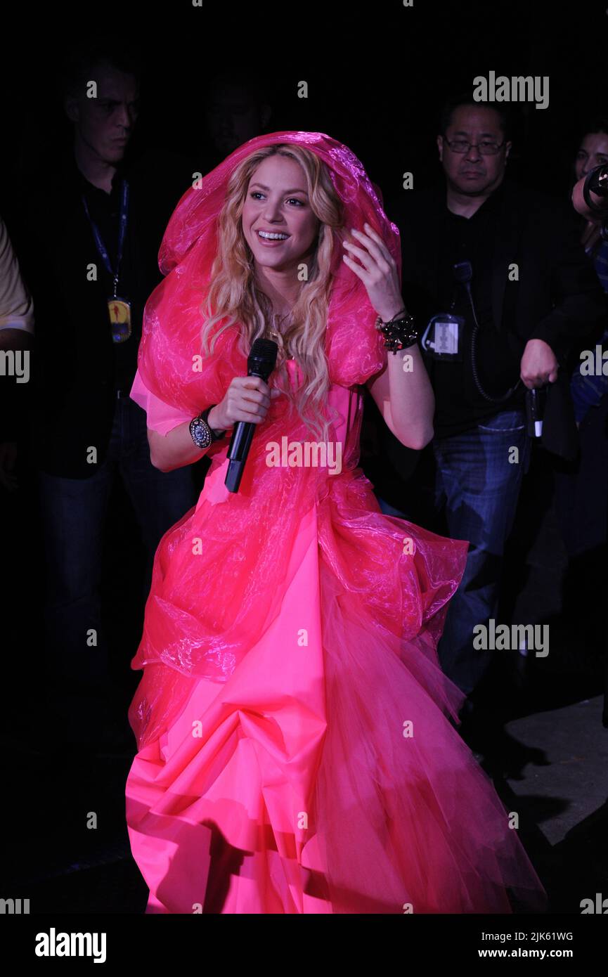 Shakira isabel mebarak ripolli hi-res stock photography and images - Alamy
